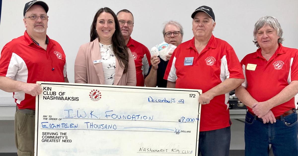 Kin Club of Nashwaaksis | IWK Foundation
